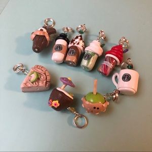 handmade | Jewelry | Handmade Polymer Clay Starbucks Food Kawaii Charms ...